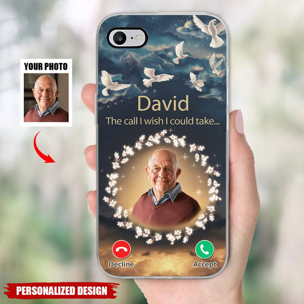 The Call I Wish I Could Take-Personalized Memorial Phone Case - pixisid
