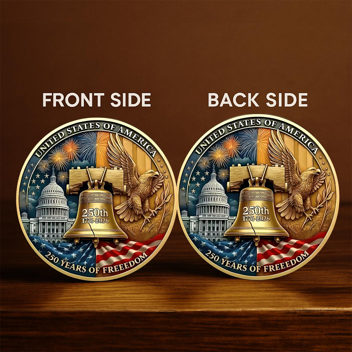 250TH Anniversary U.S.A. Commemorative Coin - pixisid